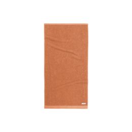 Tom Tailor Unisex Handtücher im 2er-Pack, 50x100 cm, orange, Uni, Gr. 50X100