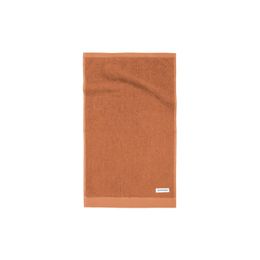 Tom Tailor Unisex Gästehandtücher im 6er-Pack, 30x50 cm, orange, Uni, Gr. 30X50