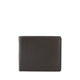 Tom Tailor Herren TTBELA Brieftasche aus Leder, braun, Uni, Gr. ONESIZE