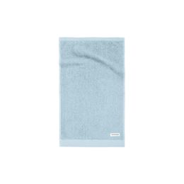 Tom Tailor Unisex Gästehandtücher im 6er-Pack, 30x50 cm, blau, Uni, Gr. 30X50