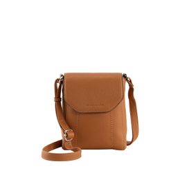 Tom Tailor Damen Ammi Handtasche, braun, Uni, Gr. ONESIZE