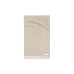 Tom Tailor Unisex Gästehandtücher im 6er-Pack, 30x50 cm, beige, Uni, Gr. 30X50