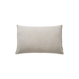 Tom Tailor Unisex Fransen Kissenhülle, beige, Gr. 40X60CM