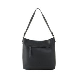 Tom Tailor Damen Larea Beuteltasche, schwarz, Uni, Gr. ONESIZE