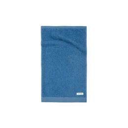 Tom Tailor Unisex Gästehandtücher im 6er-Pack, 30x50cm, blau, Uni, Gr. 30X50