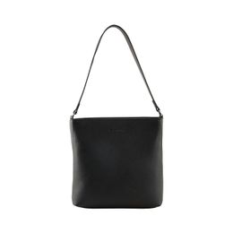 Tom Tailor Damen Ammi Beuteltasche, schwarz, Uni, Gr. ONESIZE