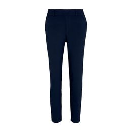 Tom Tailor Denim Damen Relaxed Fit Hose mit elastischem Bund, blau, Uni, Gr. XXL