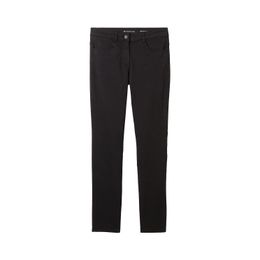 Tom Tailor Damen Alexa Slim Jeans, schwarz, Uni, Gr. 34/32