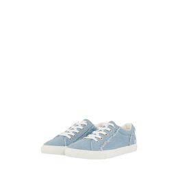 Tom Tailor Denim Damen Sneaker zum Schnüren, blau, Uni, Gr. 36