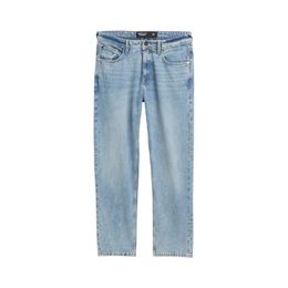 Tom Tailor Denim Herren Loose Straight Fit Jeans, blau, Uni, Gr. 32/32