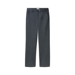 Tom Tailor Damen Gerade Mia Hose, grau, Fischgrät, Gr. 44/32