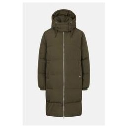 Danefae Daneget Down Damen Wintermantel Warm Khaki Dunkelbraun