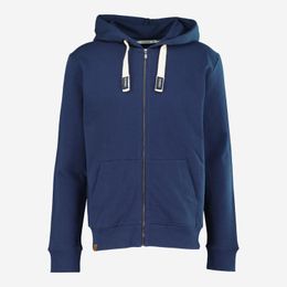 Greenbomb Marineblauer Zip Hoodie