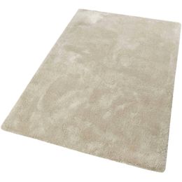 Hochflor-Teppich Esprit "Relaxx" Teppiche Gr. B: 120cm, 25mm, L: 170cm, beige (creme/beige/meliert) Wohnzimmer, sehr große Farbauswahl, weicher dichter Hochflor