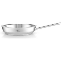 Bratpfanne Fissler "ORIGINAL-PROFI COLLECTION Edelstahl-Pfanne" Pfannen Gr. Ø 28cm, silberfarben mit breitem Schüttrand, Kaltmetallgriffen. Made in Germany