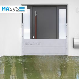 Masys Hochwasserschutz-Kit Standard Aluminium 1,2 x 0,6 m