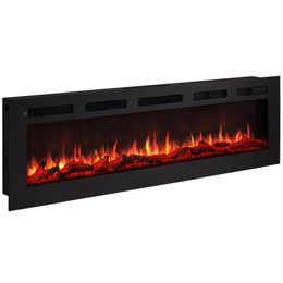 Balderia Elektrokamin 'Leif 60' schwarz 1,8 kW