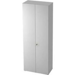 Aktenschrank TOPAS LINE, 6 Ordnerhöhen, B 800 mm, lichtgrau/lichtgrau