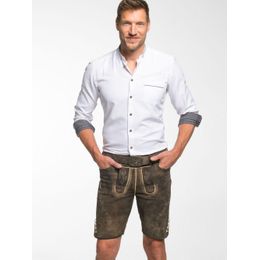 Spieth & Wenksy Lederhose Herren, braun