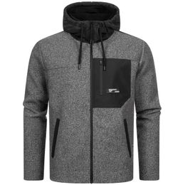 Ragwear Fleecejacke Herren, grau