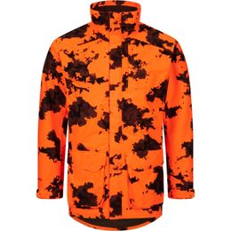 Blaser Outfits Jacke Stealth 2L Blaze Orange Camo (Gr&ouml;&szlig;e: XL)