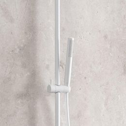 Fortis Wellness Metall-Stabhandbrause rund, 15504MW,