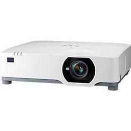 Laserprojektor NEC P547UL, 1920 x 1200 (WUXGA), 5400 ANSI Lumen, 1, 6-facher Zoom, 2x HDMI, USB/LAN/WLAN, weiß