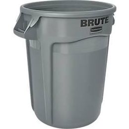 Rubbermaid Wertsoffsammler Brute, Polyethylen, rund, 37 l, grau