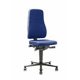 bimos Drehstuhl All-in-One 9643, Stoffpolster, blau