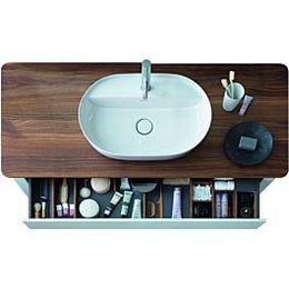 Duravit Luv Waschtisch Konsole LU946107777 133,8 x 59,5 cm