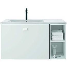 Duravit Brioso Waschtischunterbau BR401201818 820x479mm, Weiß Matt, Regal links