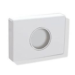 HEWI Hygienebeutel-Spender 800.06.7509118 Grundkörper signalweiß, Ring senfgelb, 143x103x27mm