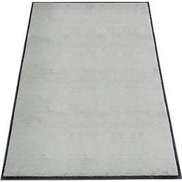 Schmutzfangmatte miltex Eazycare Style, eckig, antistatisch, UV-beständig, waschbar, High-Twist-Nylon & Niltrilgummi, 1200 x 2000 mm, kieselgrau