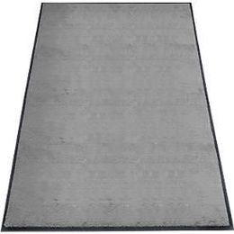 Schmutzfangmatte miltex Eazycare Style, eckig, antistatisch, UV-beständig, waschbar, High-Twist-Nylon & Niltrilgummi, 1200 x 2000 mm, basaltgrau