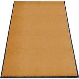 Schmutzfangmatte miltex Eazycare Style, eckig, antistatisch, UV-beständig, waschbar, High-Twist-Nylon & Niltrilgummi, 1200 x 2000 mm, braunbeige