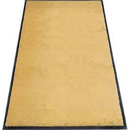 Schmutzfangmatte miltex Eazycare Style, eckig, antistatisch, UV-beständig, waschbar, High-Twist-Nylon & Niltrilgummi, 850 x 1500 mm, sandbeige