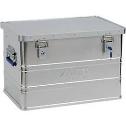 Transportbox ALUTEC CLASSIC 68, Aluminium, 68 l, L 575 x B 385 x H 375 mm, Zylinderschlösser