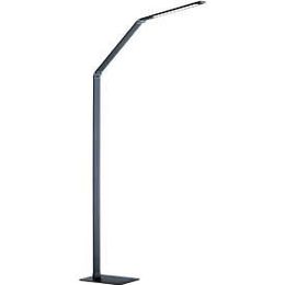 LED-Stehleuchte Geri, aus Aluminium, 3-fach dimmbar, Leuchtdauer ca. 30.000 Std., grau