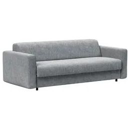 3,5-Sitzer INNOVATION LIVING TM "Killian hochwertige Dauerschlaffunktion, Design und extra Komfort" Sofas Gr. B/H/T: 217cm x 75cm x 101cm, grau innenliegende Federkernmatratze; Schlafhöhe 55cm