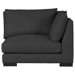 Sofa-Eckelement LeGer Home by Lena Gercke "Tvinna" Polsterelemente Gr. Struktur weich, beidseitig, schwarz Modulelement, für individuelle Sofagestaltung