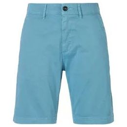 Chinohose BOSS ORANGE "Chino-slim-Shorts" Gr. 36, N-Gr, blau (open blue486) Herren Hosen mit Kontrastdetails