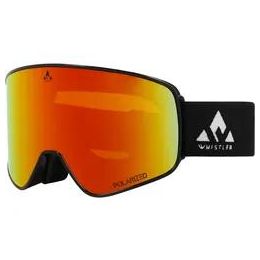 Skibrille WHISTLER "WS8500 Polarized OTG Ski Goggle" Sportbrillen schwarz mit polarisierten Sport-Gläser