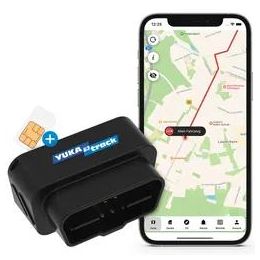 GPS-Tracker "OBD (2G)" GPS-Geräte europaweite Datenflat für 12 Monate schwarz