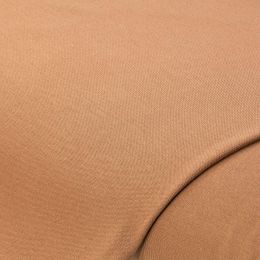 buttinette Sweatstoff "Basic" mit gerauter Innenseite, camel