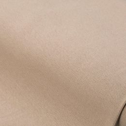 buttinette Baumwoll-Rippjersey mit Elasthan, helltaupe