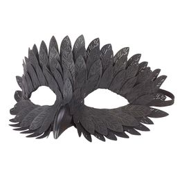 buttinette Maske "Rabe"