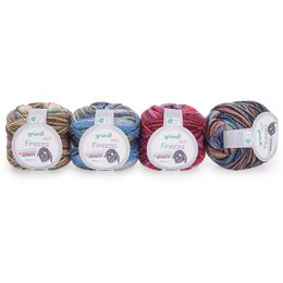 gr&uuml;ndl gr&uuml;ndl Wolle Finezza Garn-Set
