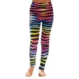 buttinette Kinder-Leggings "Neon-Tiger"