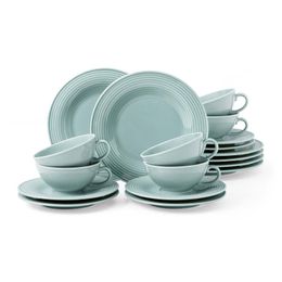 Seltmann Weiden Teeservice Beat Color Glaze 18er Set