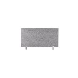 Schreibtisch-Set desktopz Klemme Farbe: grau, Gr&ouml;&szlig;e: 100x50x2,5cm